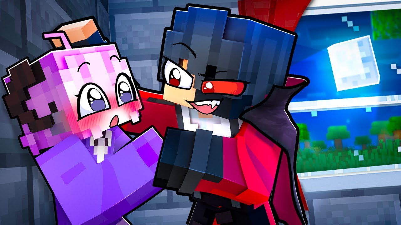 Playing Minecraft as a PROTECTIVE VAMPIRE! - YouTube