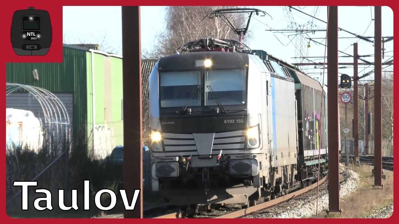 Tog i Taulov / Trains in Taulov 06/02/2025 - YouTube