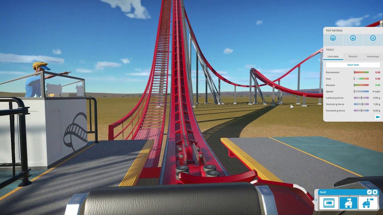 Planet Coaster - Single Rail Coaster. Packed with Inversions, fast ...