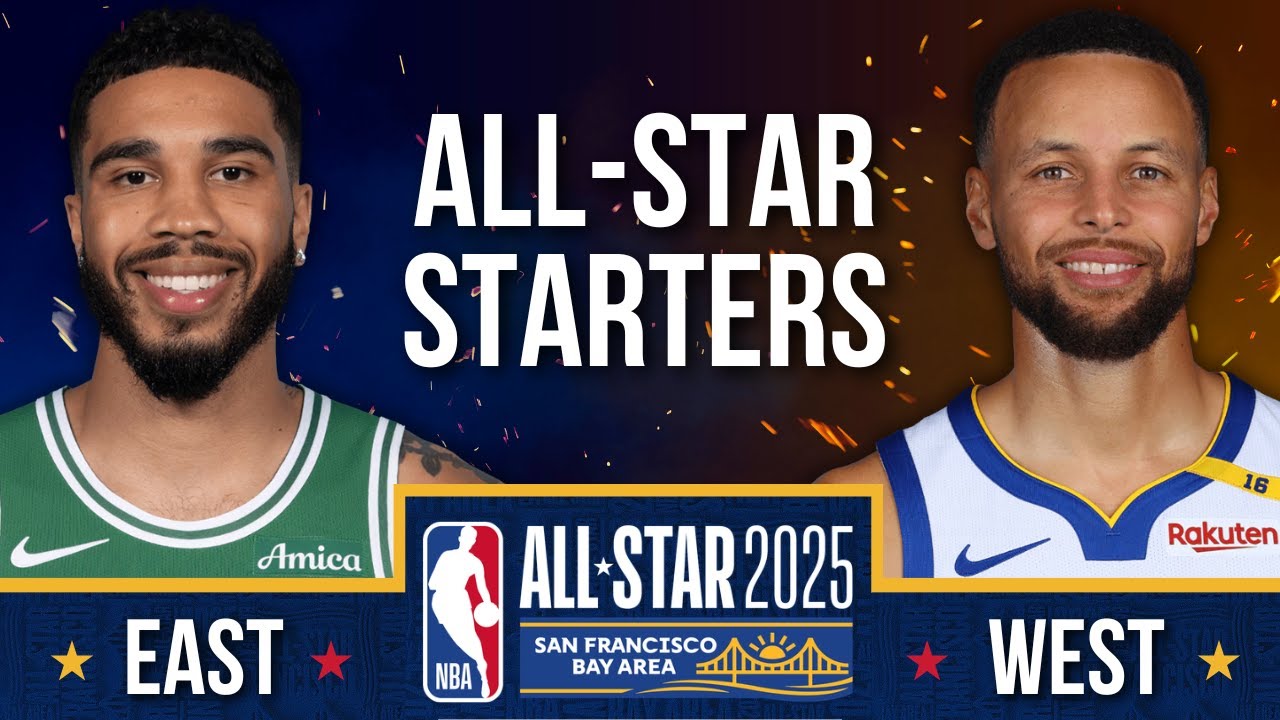 OFFICIAL 2025 NBA All-Star STARTERS - YouTube