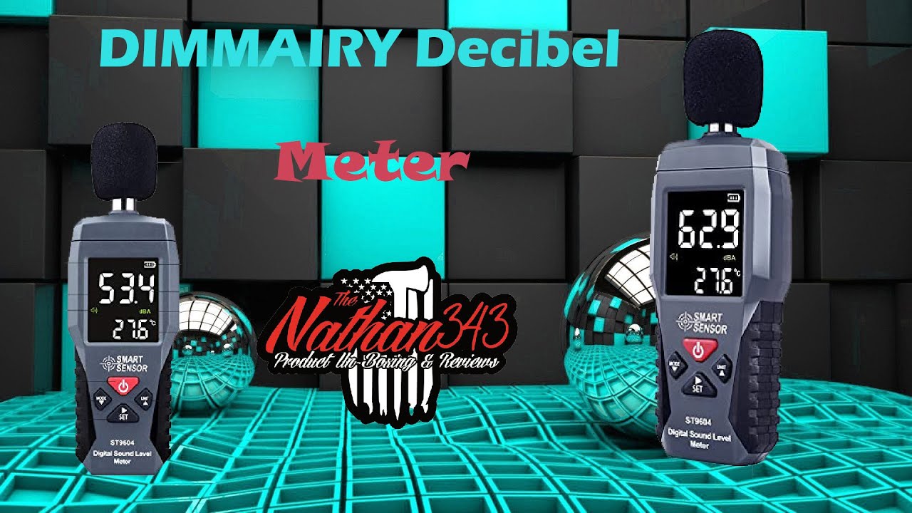 DIMMAIRY Decibel Meter, DB Reader - YouTube
