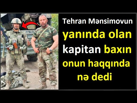 Tehran Mənsimov döyüş öncəsi bizi bir yerə yığıb dedi ki.../ İndi hərkəs qoy görsün...