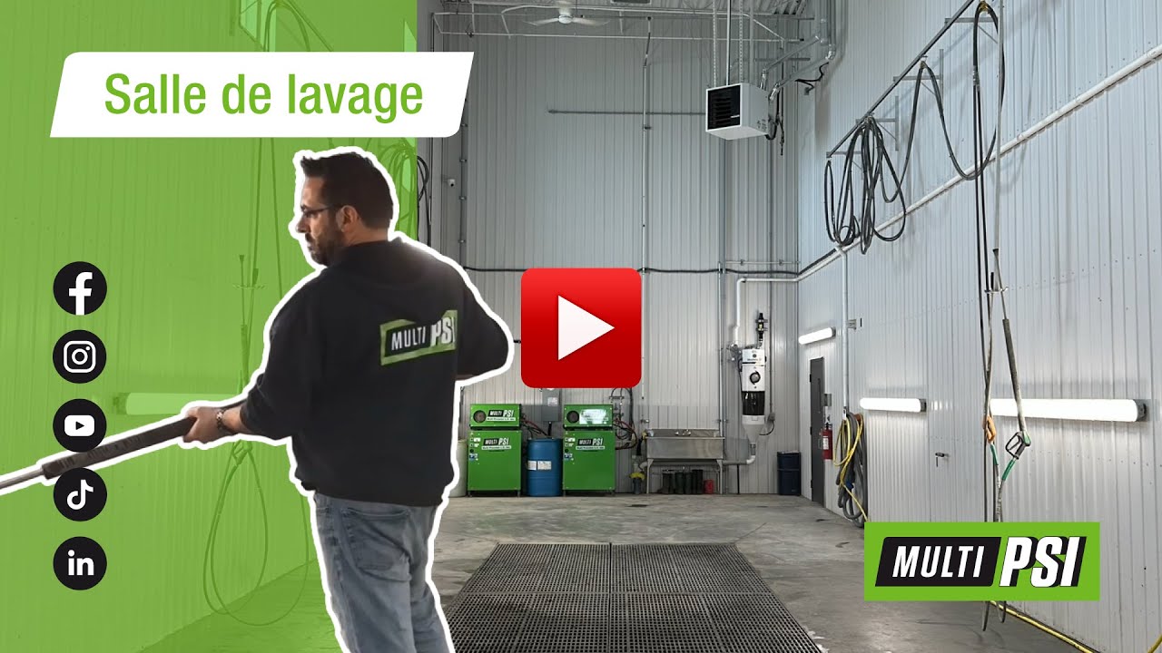Salle de lavage par Multi PSI - YouTube