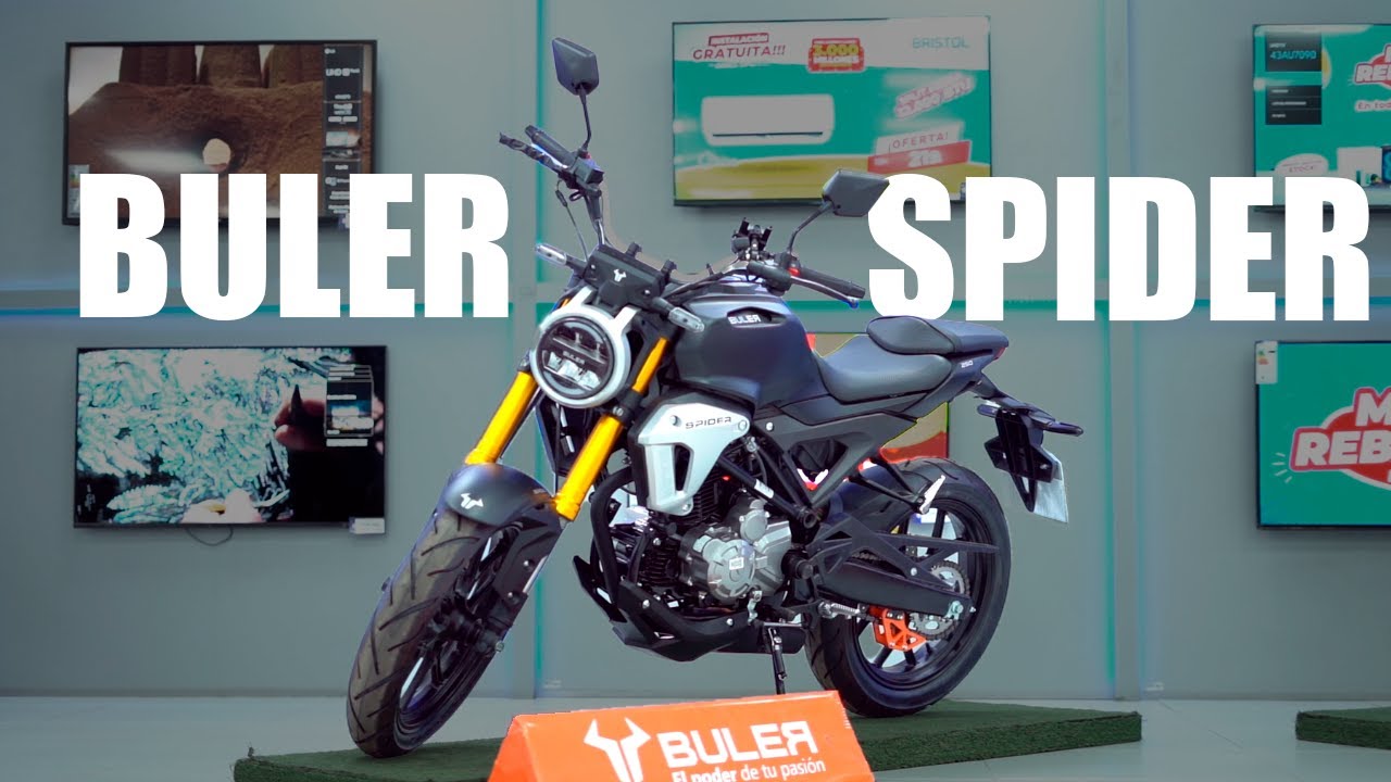 🏍️ ¡Buler Spider 250, el poder de tu pasión! 💪🏼 - YouTube