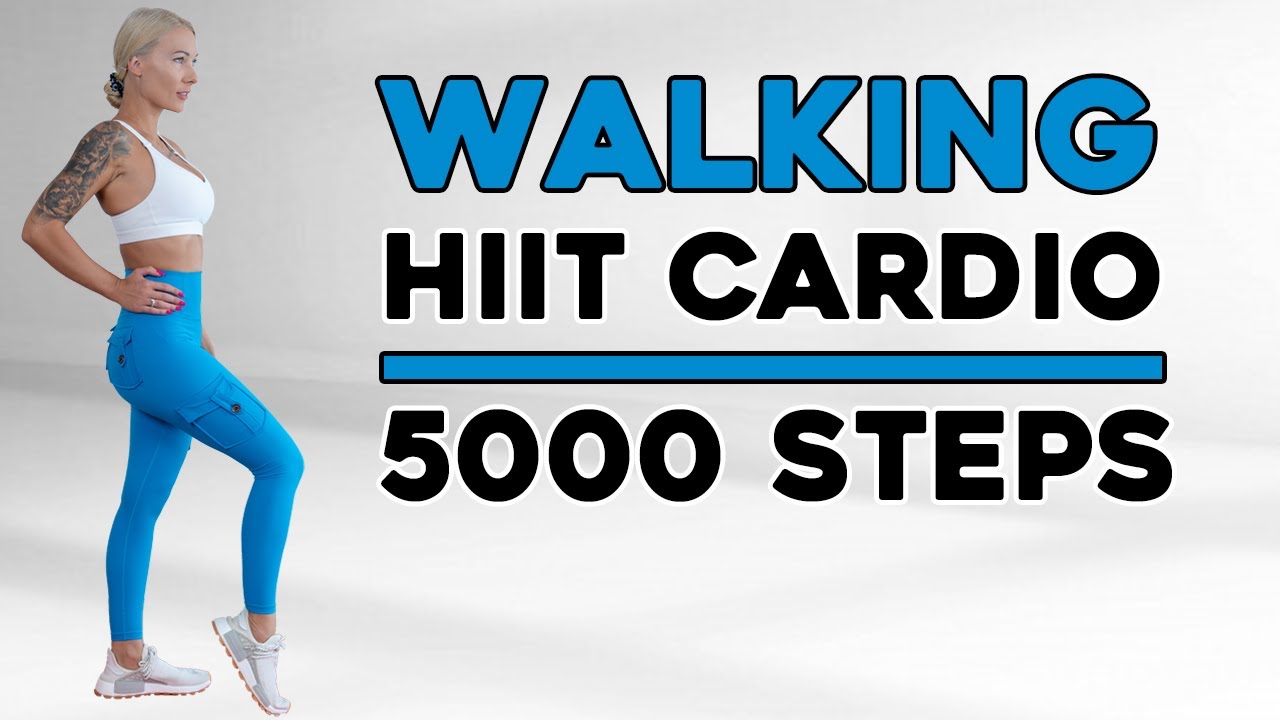 30 Min Walking Cardio HIIT Workout To Lose Weight | Burn Fat, Have Fun ...