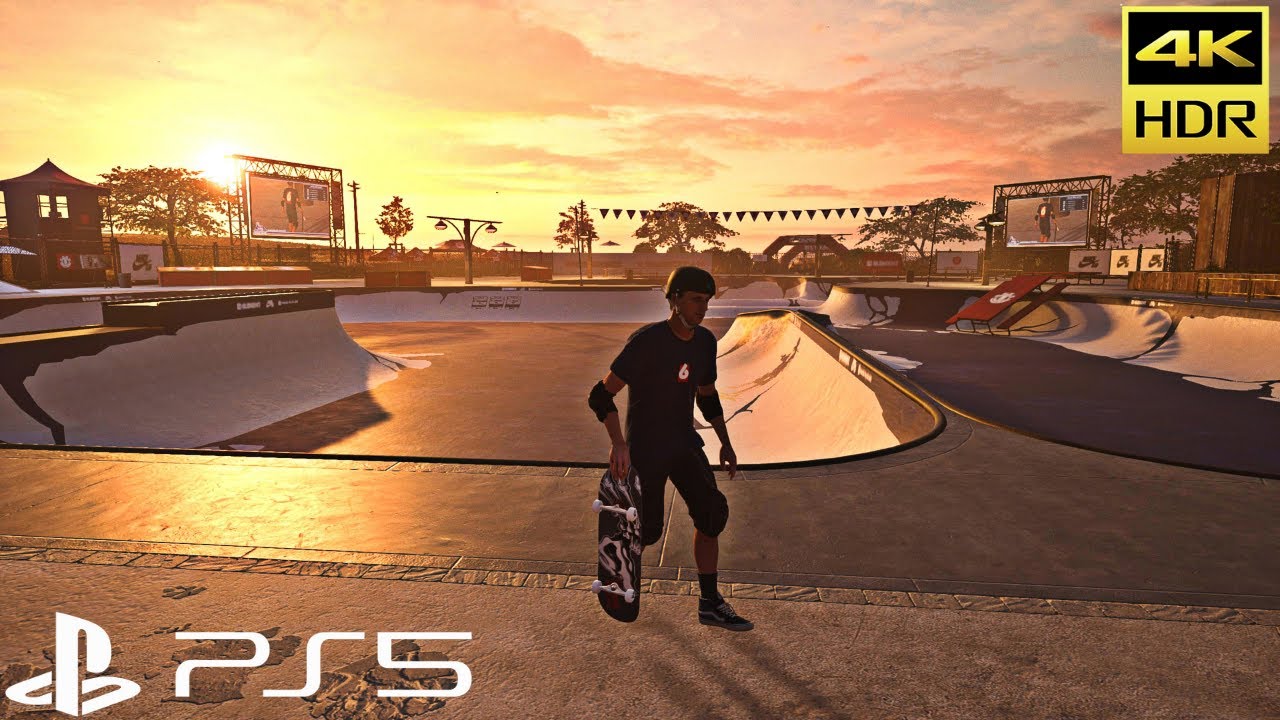 (PS5) Tony Hawk's Pro Skater 1 + 2 ULTRA HIGH GRAPHICS GAMEPLAY - 4K ...