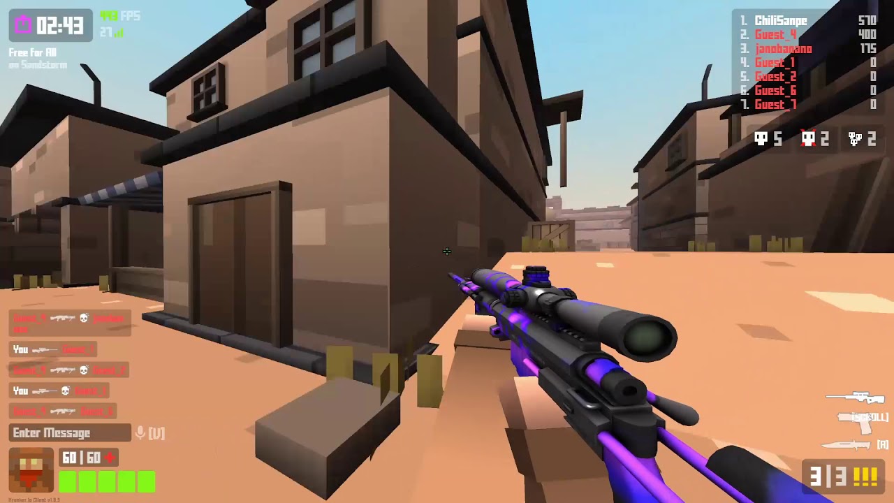 SNHIPER KILL | KRUNKER HIGHLIGHTS - YouTube