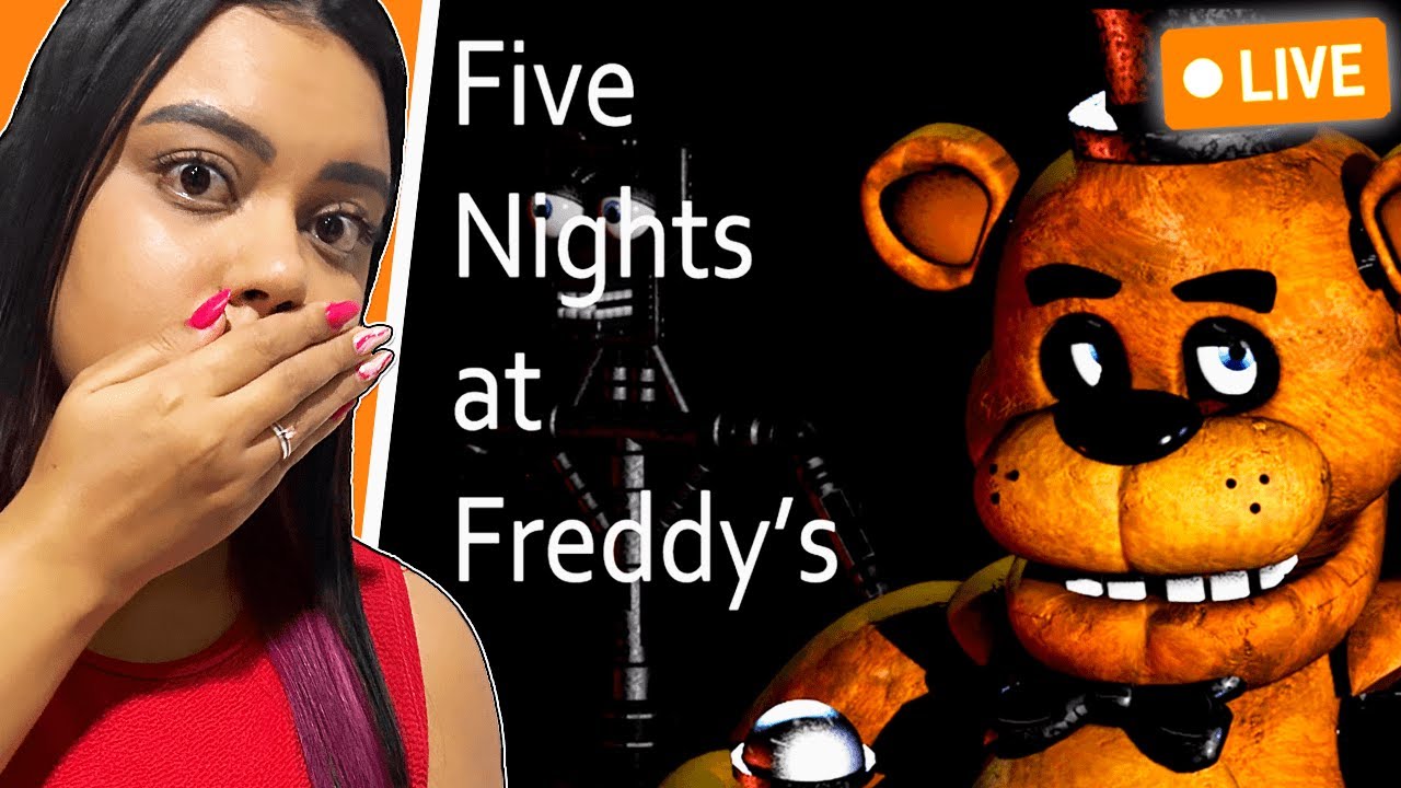 🔴 AO VIVO 🔴JOGANDO FIVE NIGHTS AT FREDDY'S! 😱 - YouTube