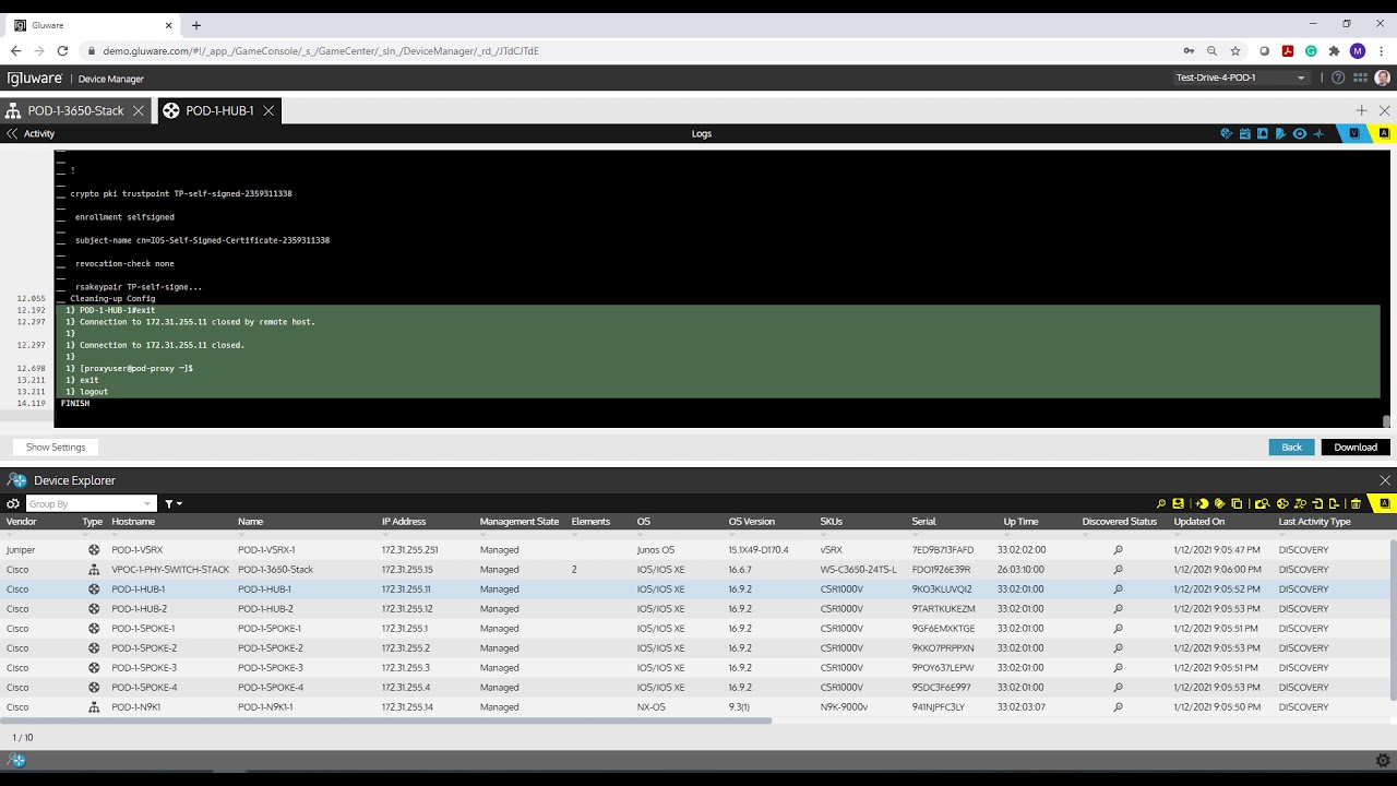 Gluware Device Manager Tutorial - YouTube