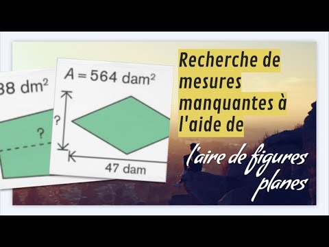 Recherche de mesures manquantes dans des figures planes (trapèze et ...