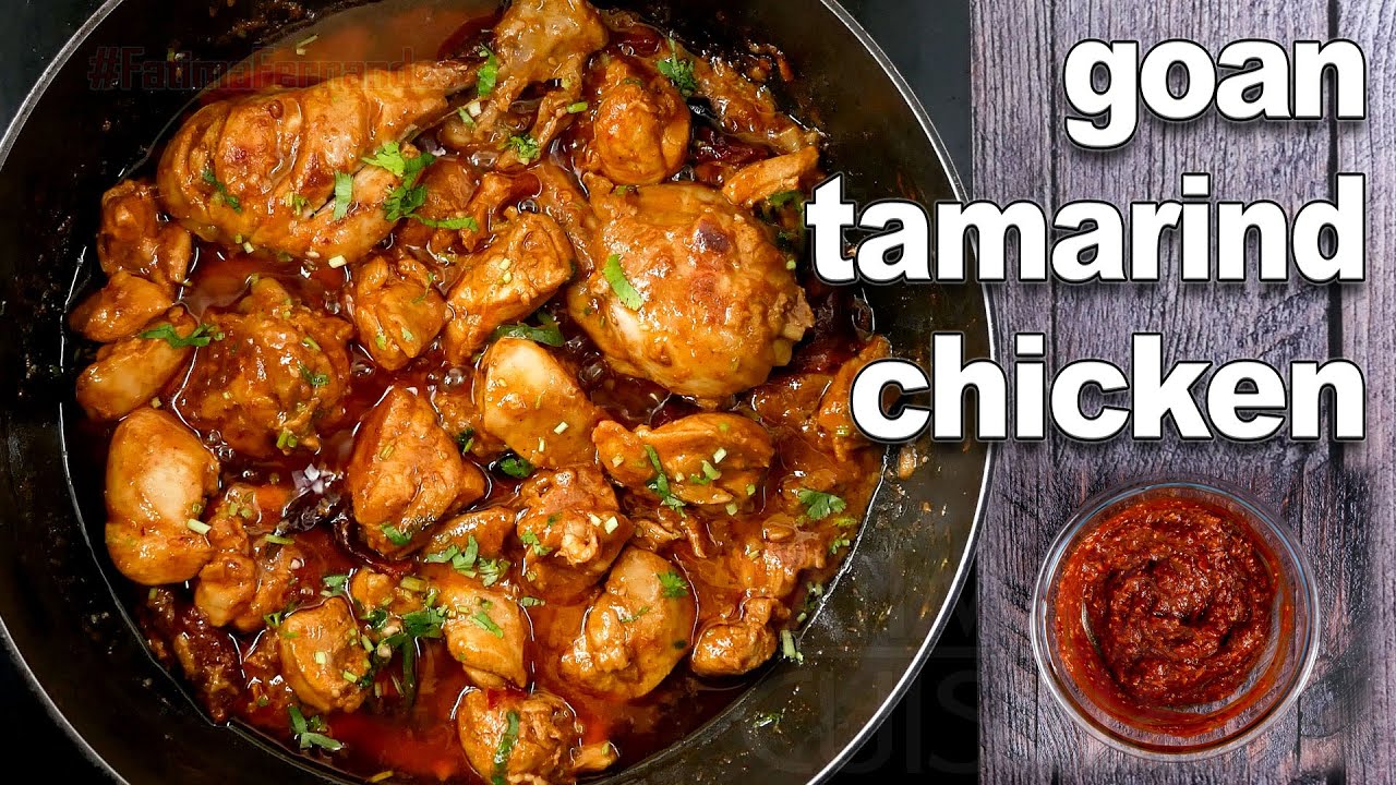 Goan Tamarind Chicken | Goan Chicken Curry | #FatimasCuisineOriginal ...