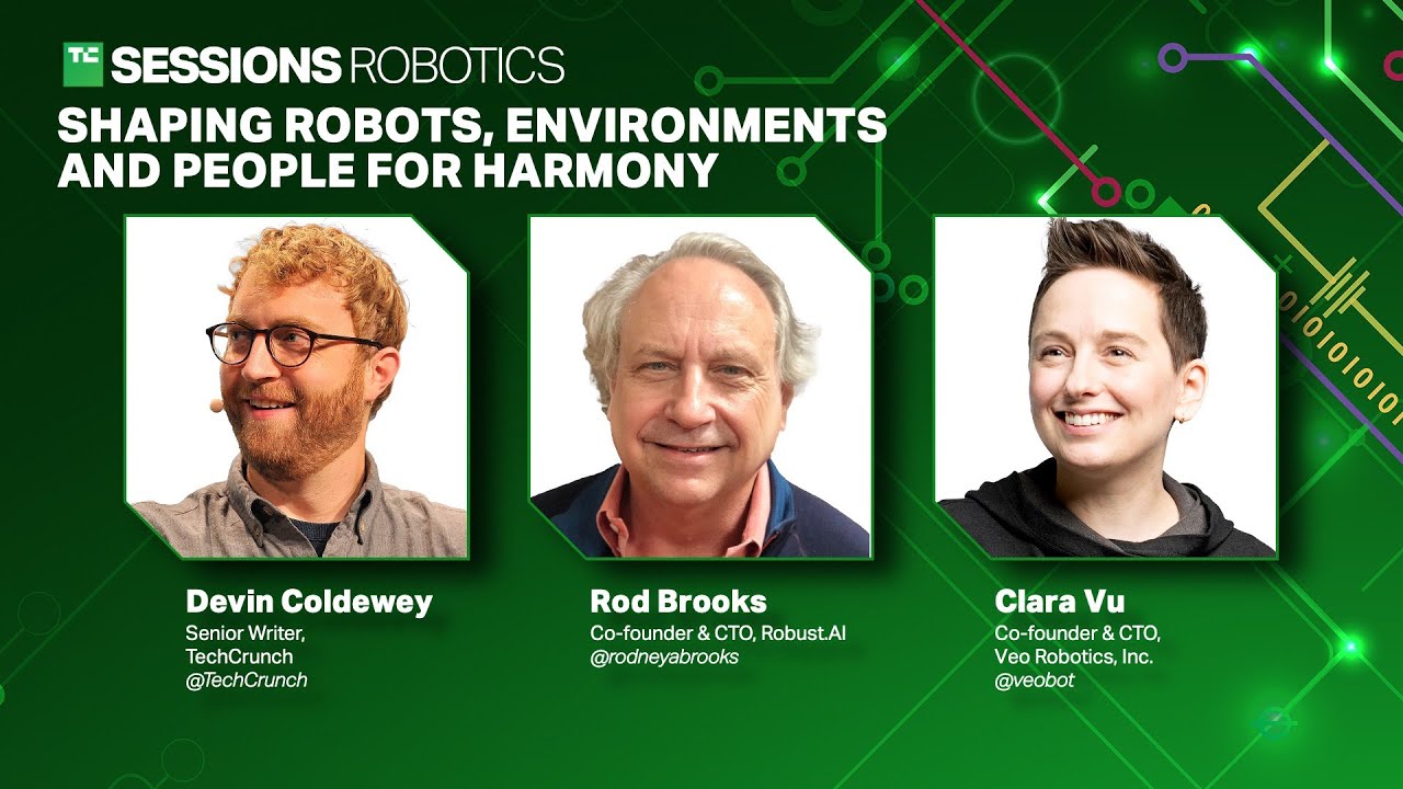 Rod Brooks and Clara Vu on Shaping Robots, Environments, and People for ...