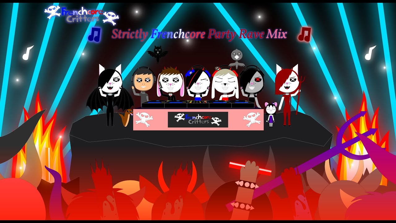 Frenchcore Critters - Strictly Frenchcore Party Rave Mix - YouTube