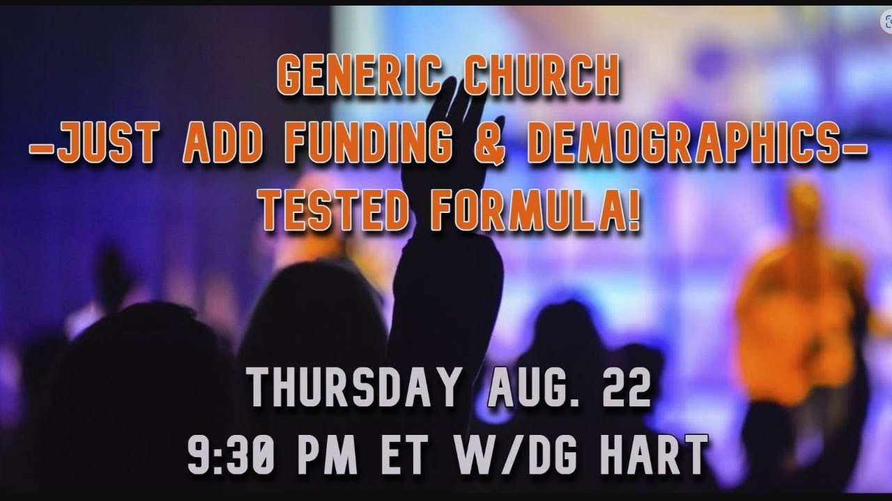 GENERIC CHURCH w/DG Hart & Chad Vegas - YouTube