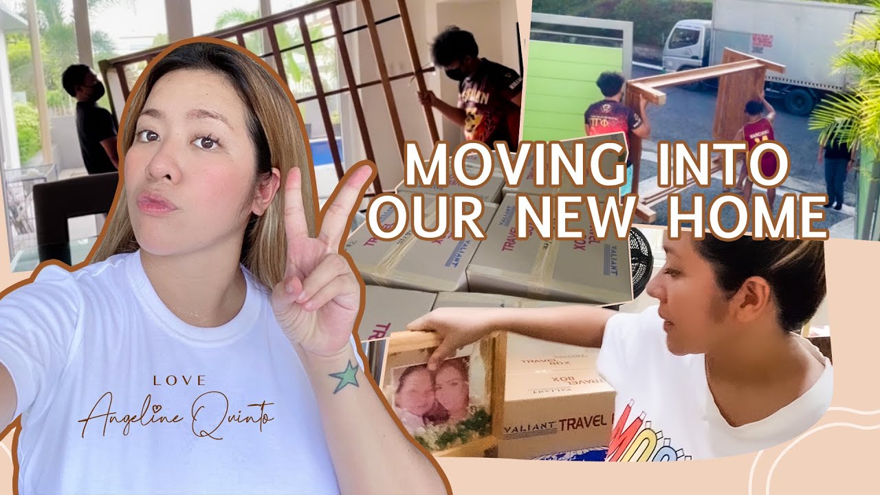 Moving Into our New Home! | Love Angeline Quinto - YouTube