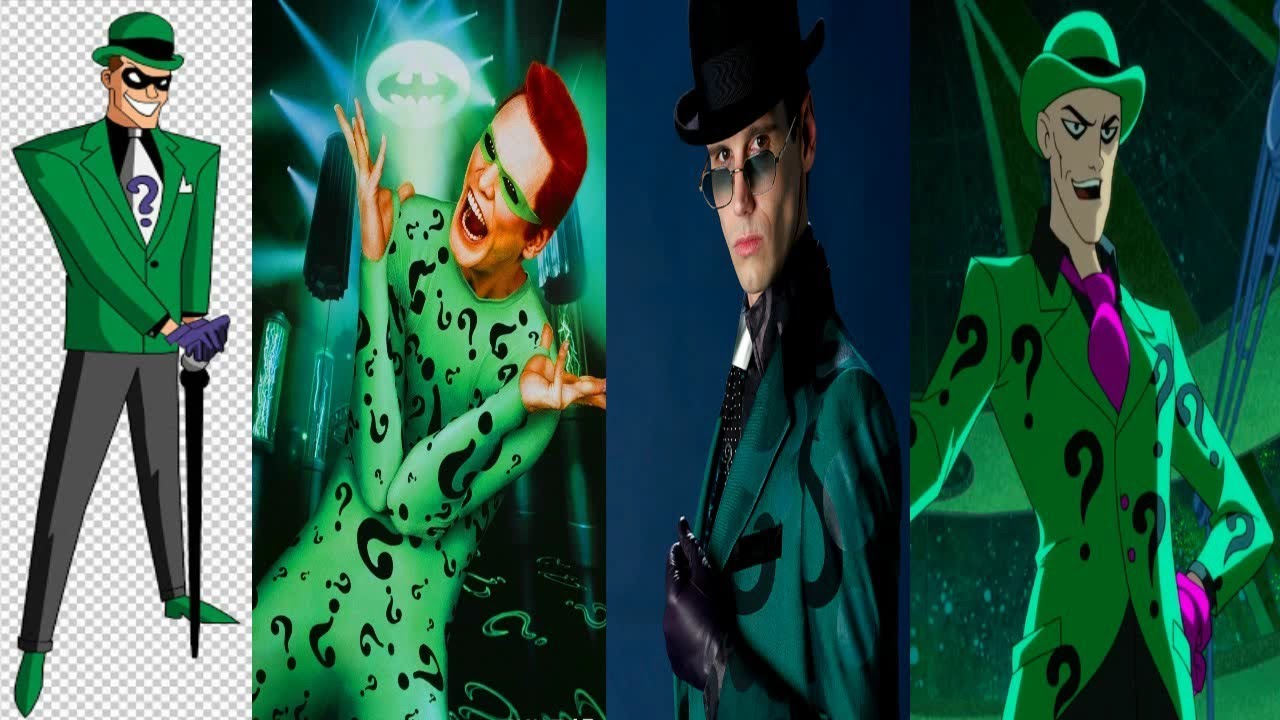The Evolution Of The Riddler - YouTube