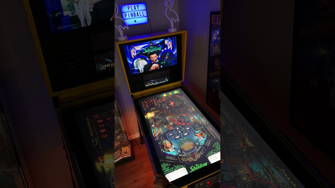 The Shadow visual pinball game play - YouTube