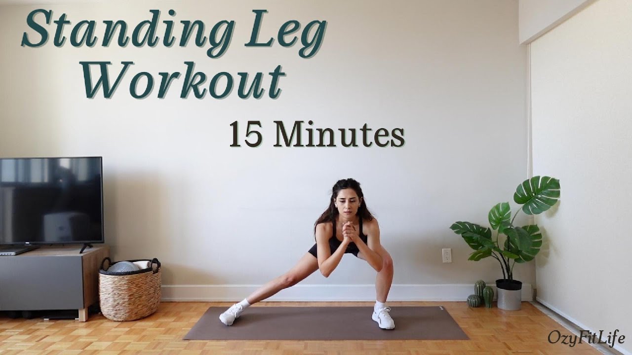15-Minute LEG WORKOUT (No Equipment) | Lower Body Workout | Slim Legs - YouTube