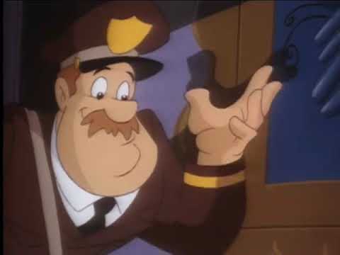 tom and jerry kids - museum guard werewolf
