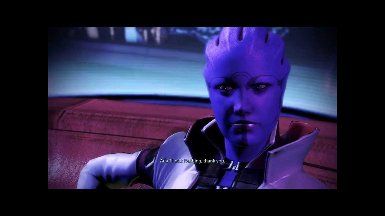 Aria T'Loak: Introduction - Mass Effect 3 - YouTube