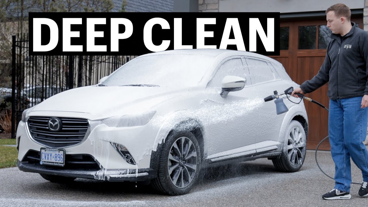 Detailing a Dirty Mazda CX-3 | 4K Deep Clean - YouTube