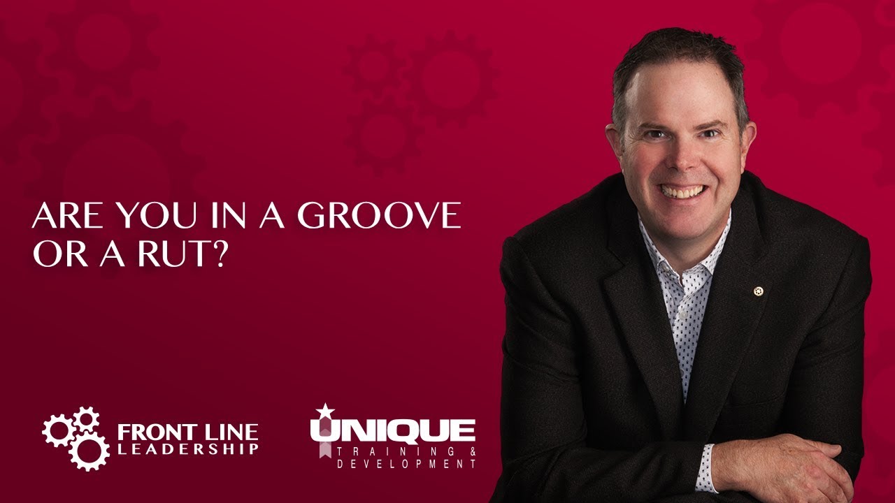 Are You In a Groove Or a Rut? - YouTube
