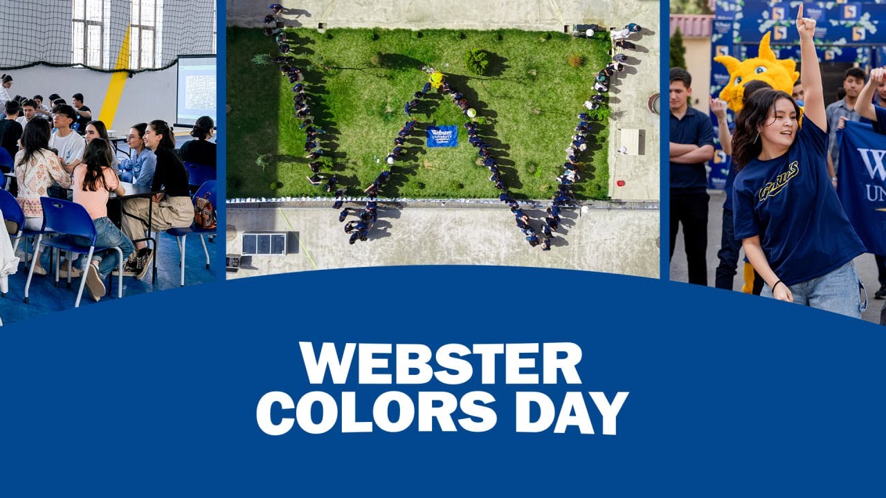 Spirit Week Day 2: Webster Colors Day - YouTube