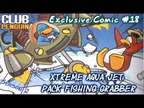 Club Penguin | Exclusive Comic #18 | "Xtreme Aqua Jetpack Fishing ...