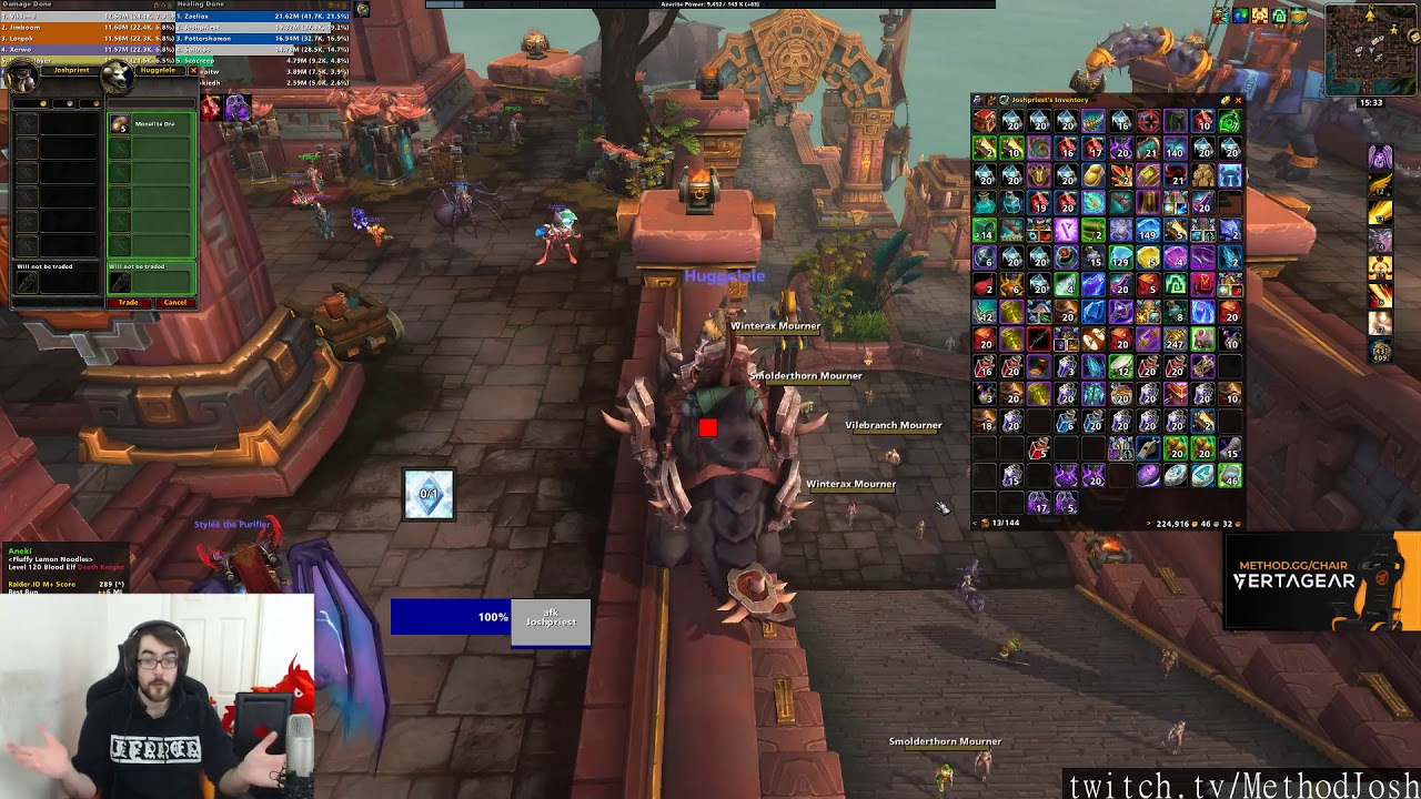 WoW streams highlights [08-02-2019] - feat. MethodJosh, Crusader3455 ...