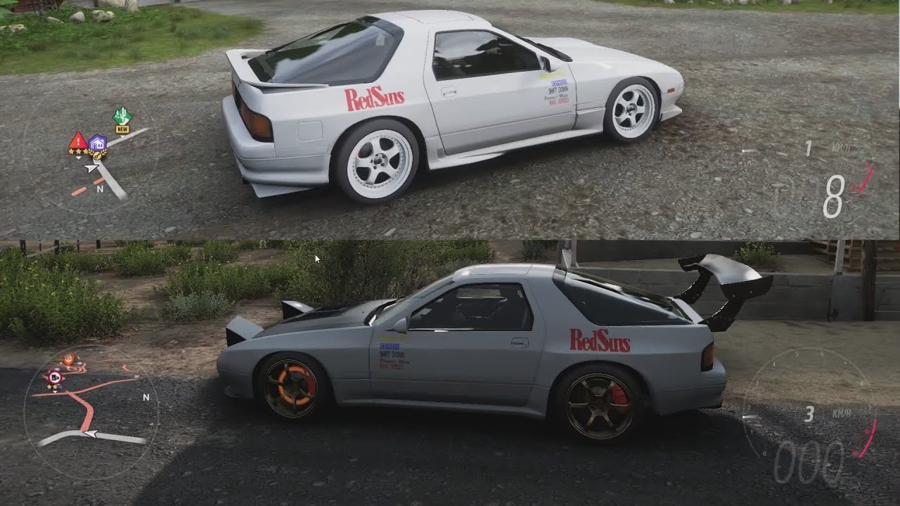 Forza Horizon 5 : MAZDA SAVANNA RX-7 1990 FC3S :UP4 ROTOR: RedSuns ...