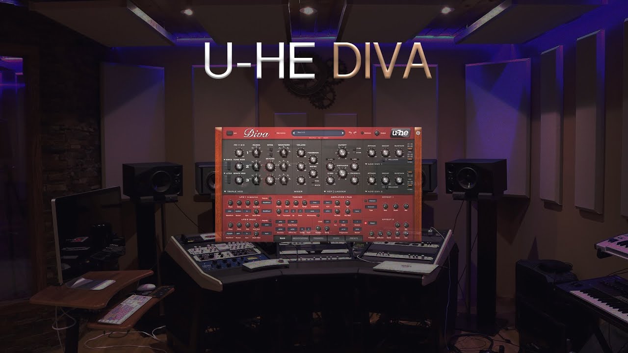 U-he Diva Demo, Review, Sound Design and Simple Beat Making on the Mpc ...