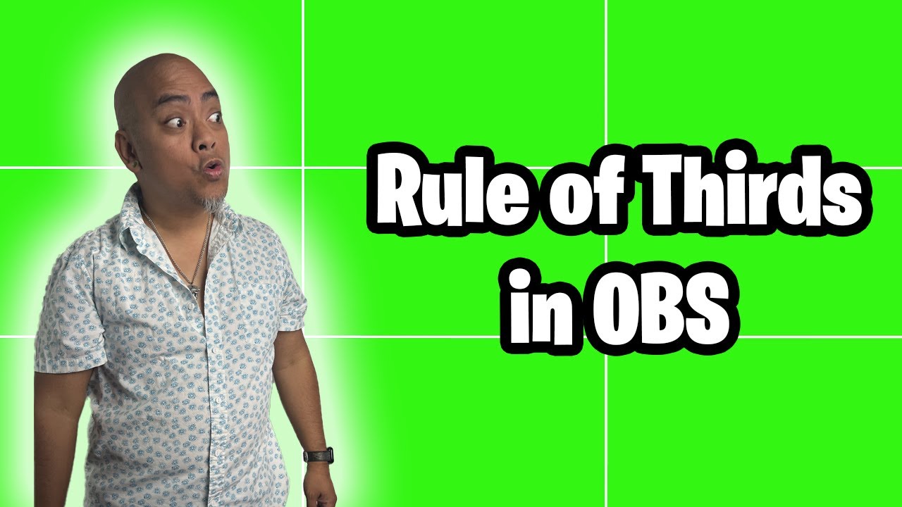 How to add GRIDLINES to OBS #HowTo #OBS #StreamerTips #Twitch #Kick # ...