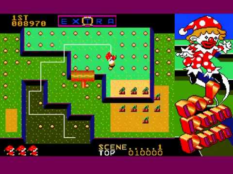 Mr.Do ! Run Run (Amiga) (Gameplay) - YouTube