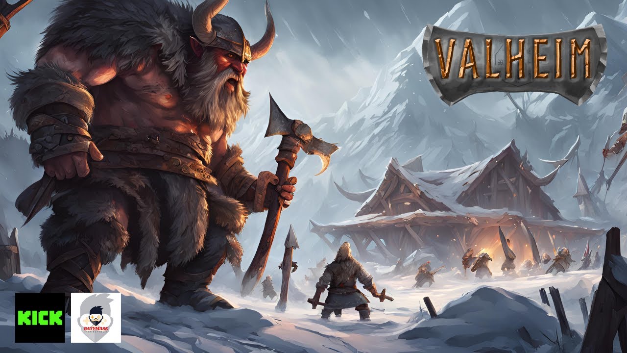 Valheim 4 bölüm | Kick | Tüm yenilikler 🌏 - YouTube