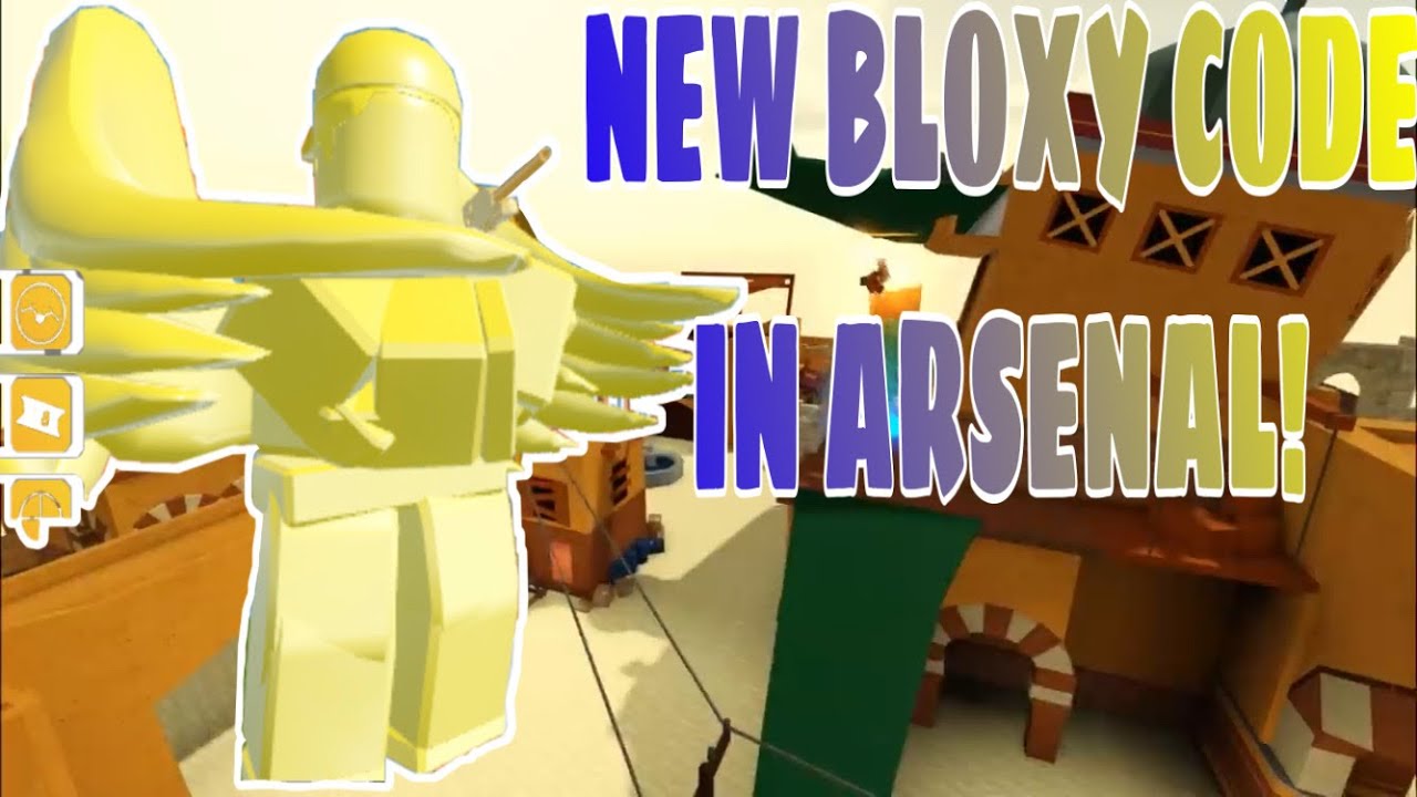 NEW FREE BLOXY CODE IN ARSENAL - YouTube
