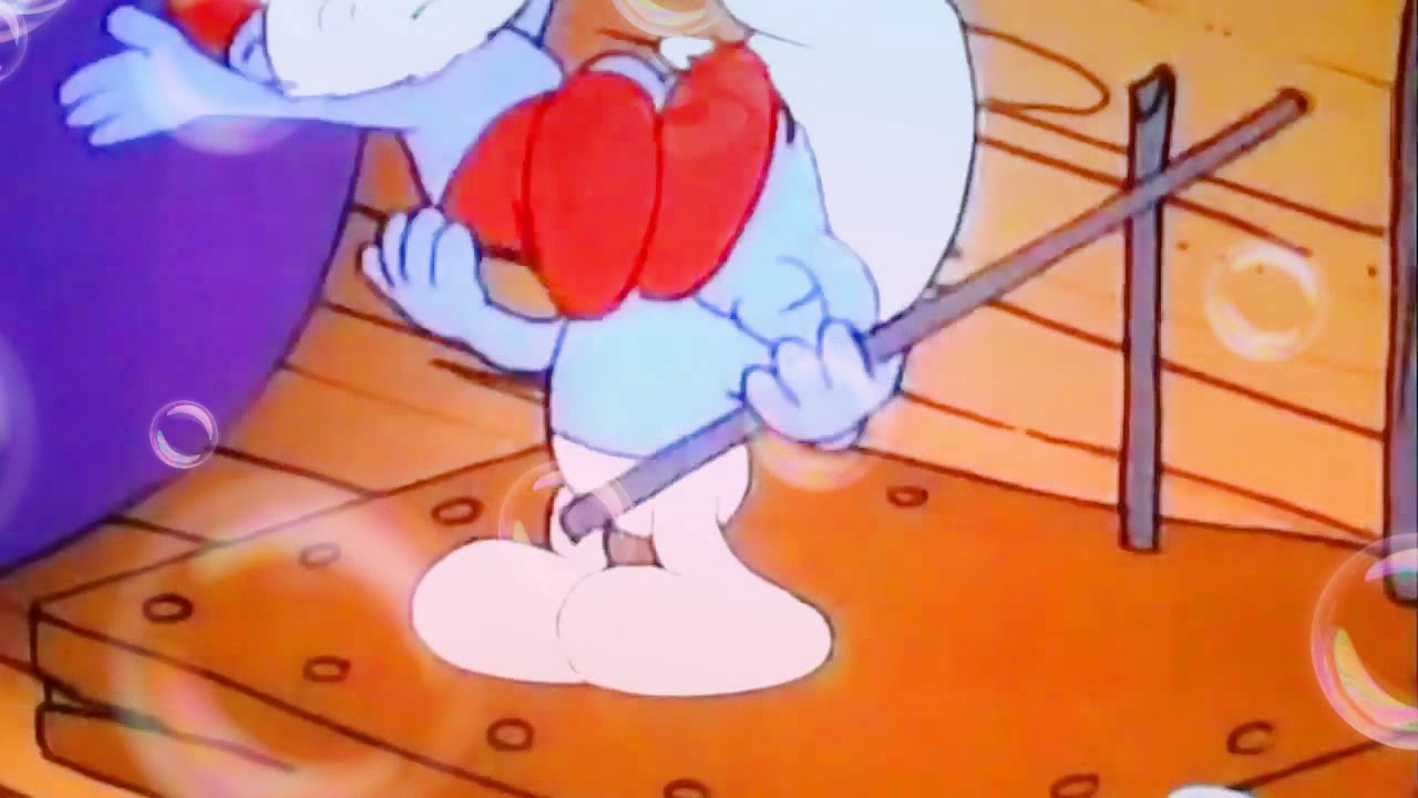 Smurfs hefty's heart colorful - YouTube