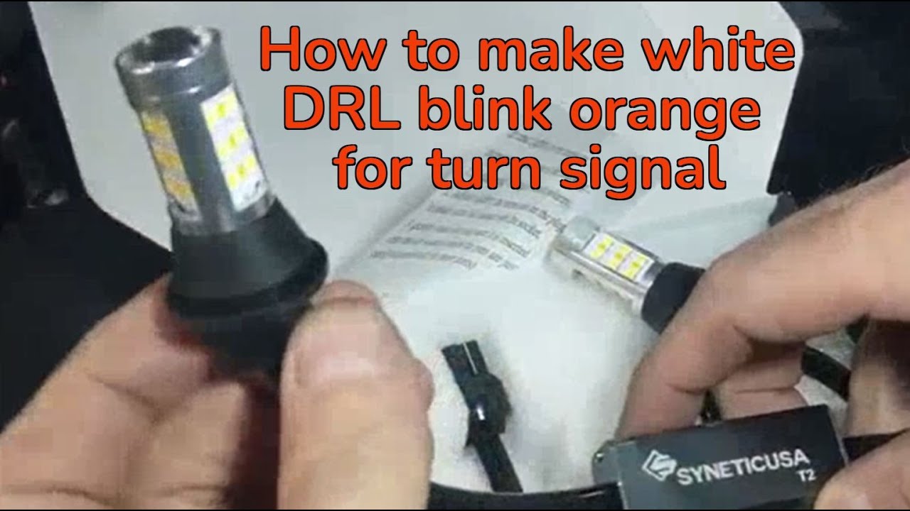 TWO Colors in one bulb | Switchback Daytime Running lights | white ...