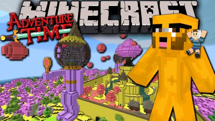 Adventure Time Minecraft Map