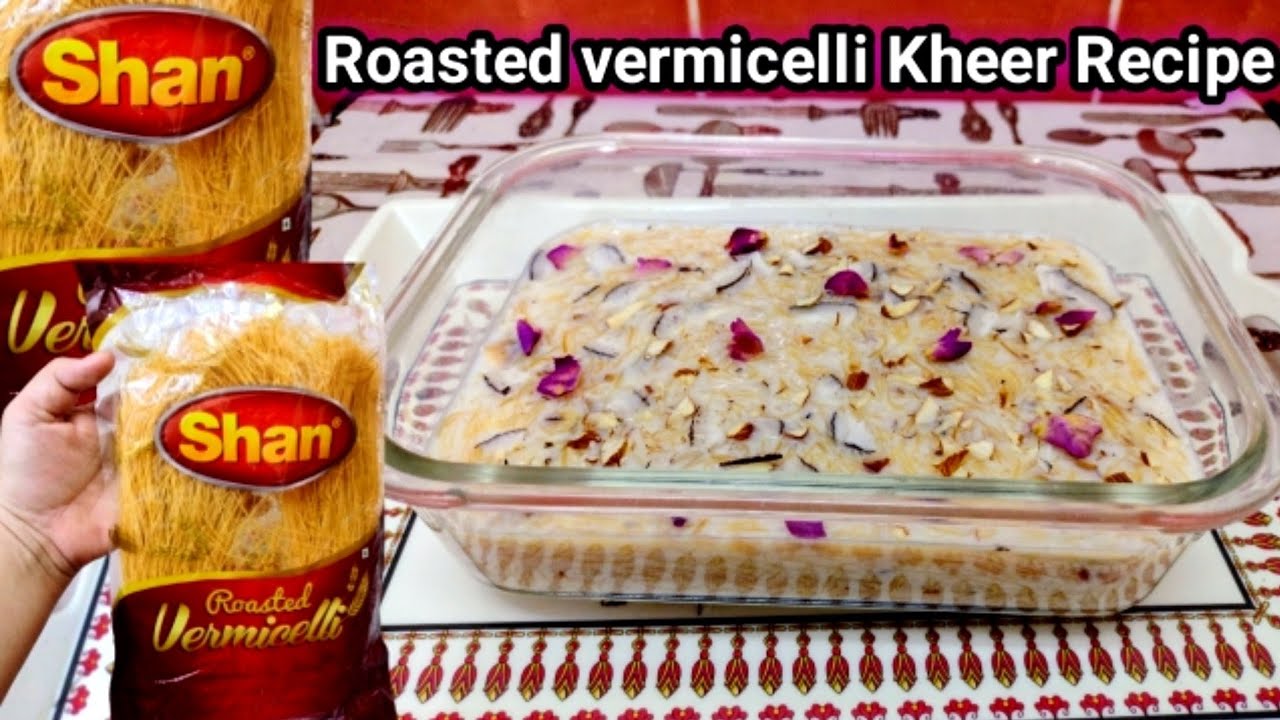 Shan Roasted vermicelli Recipe | Eid Special Recipes | Semiya Recipe ...