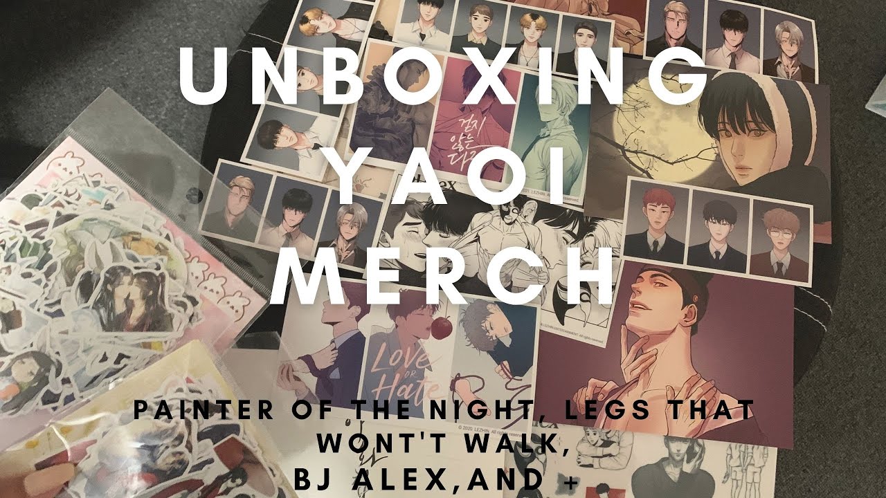 BL/YAOI | Unboxing merch! | Lezhin official merch| Painter Of The Night ...
