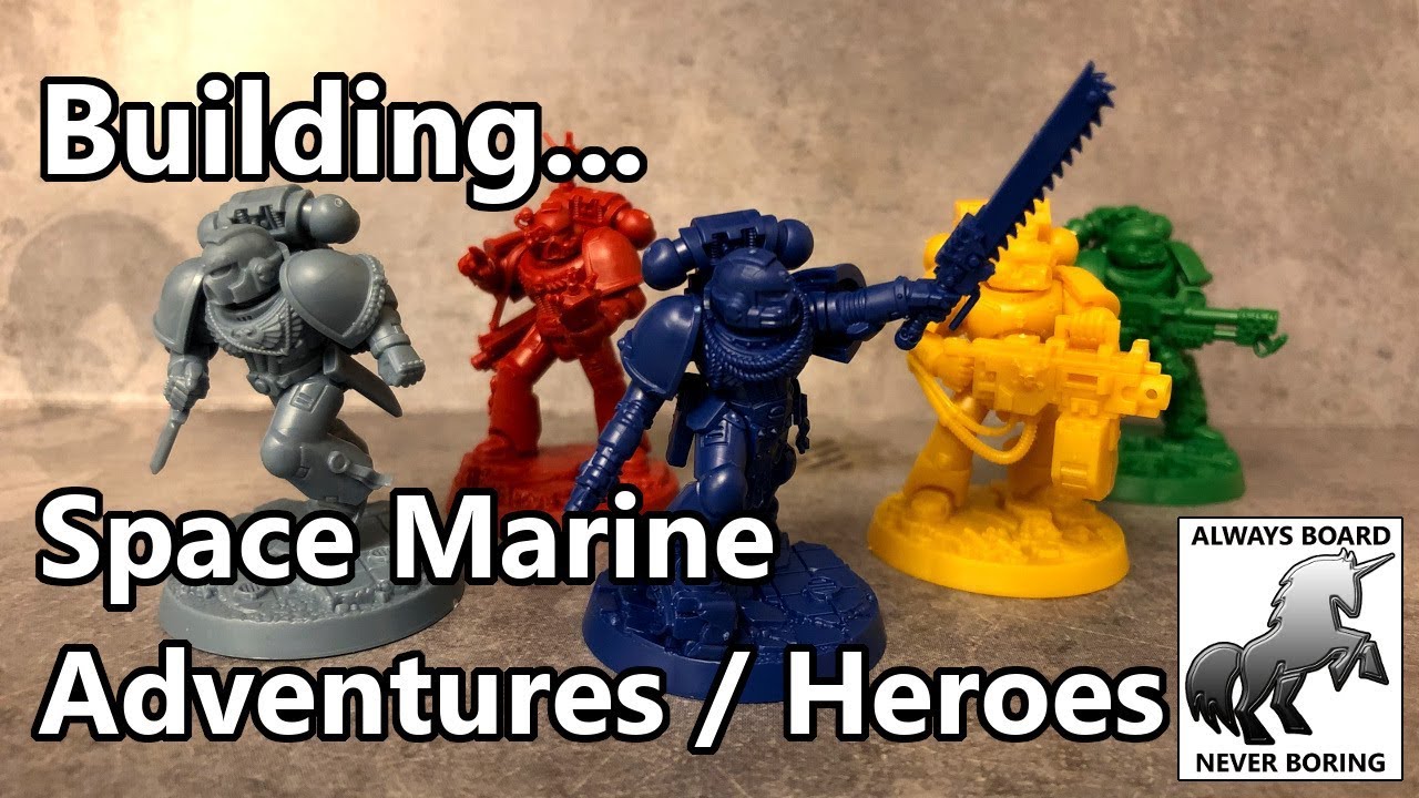 Building Space Marine Adventures (Space Marine Heroes) - How Easy Is It ...
