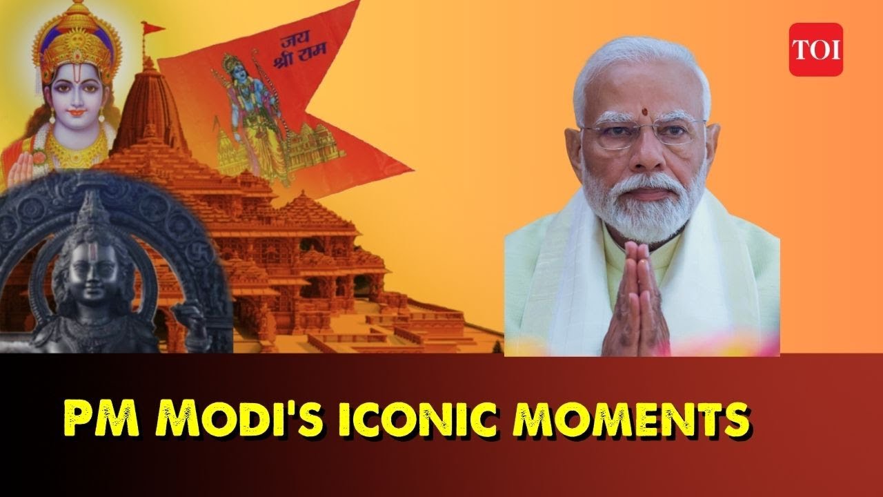 Ayodhya Ram Temple: PM Modi’s iconic moments during Ram Lalla’s 'Pran ...