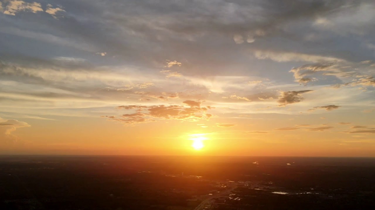Sunset after Saharan dust storm 2020. - YouTube