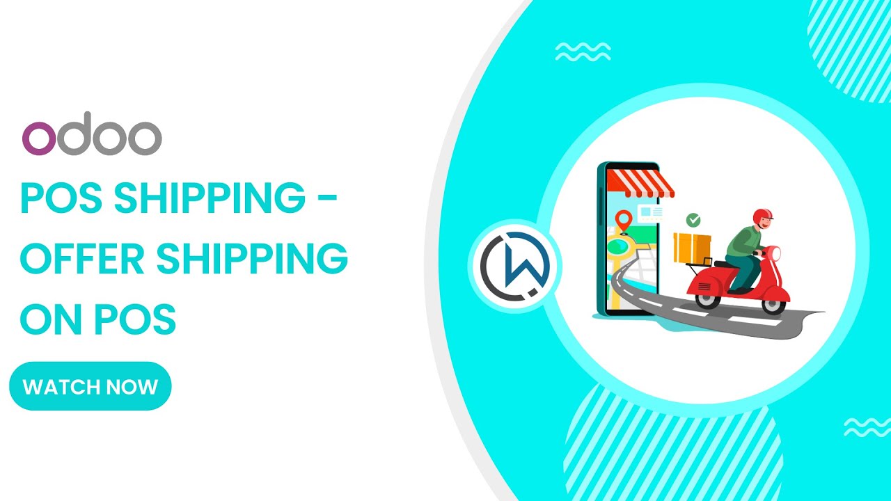Odoo POS Shipping - Offer Shipping on POS - YouTube