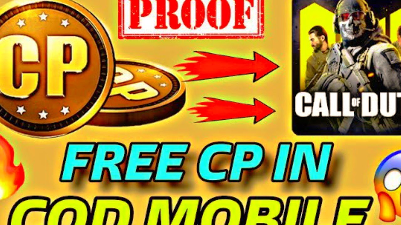 HOW TO GET FREE CP COIN IN CALL OF DUTY MOBILE ||FREE CP COIN IN COD ...