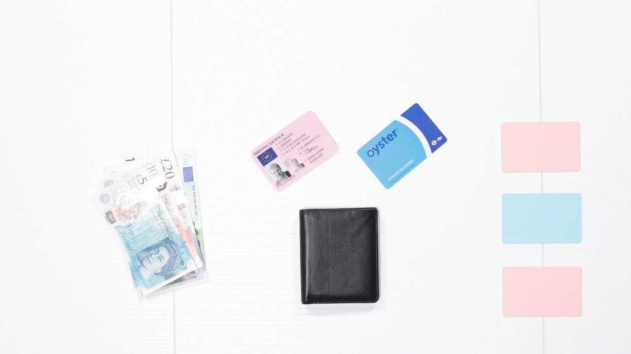 Saber - Cash & Card Slim Wallet - Presentation - YouTube