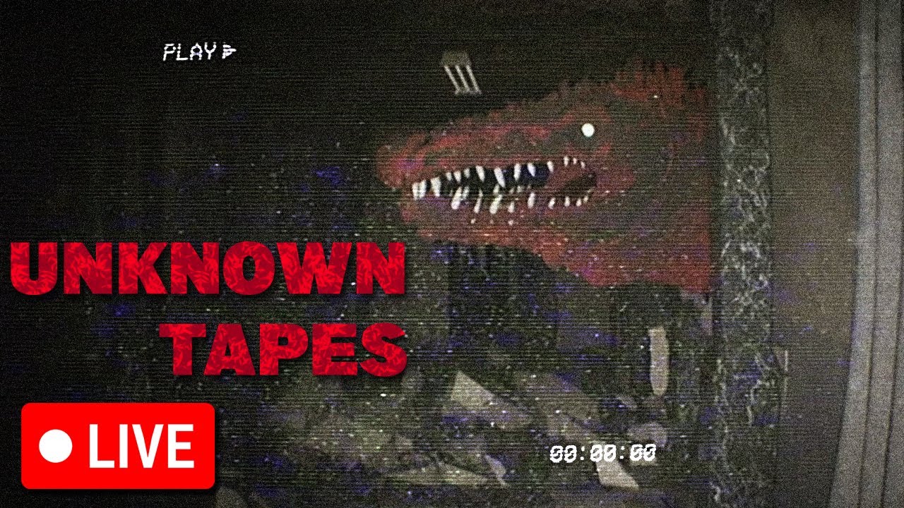 JUEGO DE TERROR CON DINOSAURIOS🦖🎥 | Unknown Tapes DEMO | GAMEPLAY ...