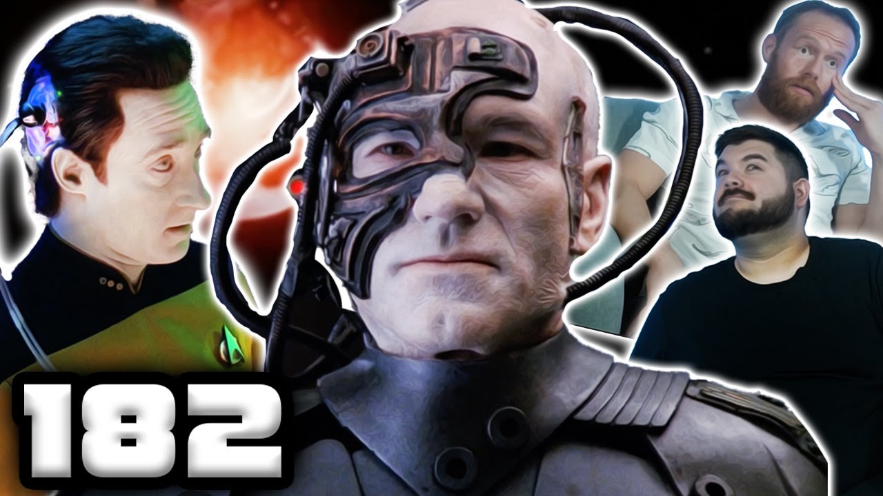The Best of Both Worlds Part 2 (TNG S4E1) | Star Trek Journey 182 - YouTube