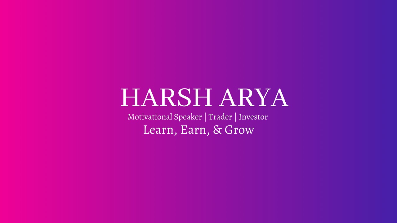 Harsh Arya Live Stream - YouTube
