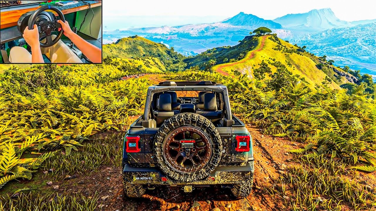 🚙 REALISTIC OFF-ROAD ADVENTURE with Rubicon! In the crew Motorfest 🌄 ...